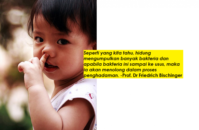 Jangan Halang Anak Korek Dan Makan Taik Hidung -Prof. Dr Friedrich ...