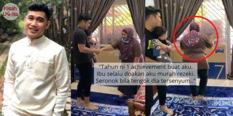 Anak Hadiahkan Surprise TV 'Sebesar Alam', Tak Sangka Ini Pula Reaksi ...