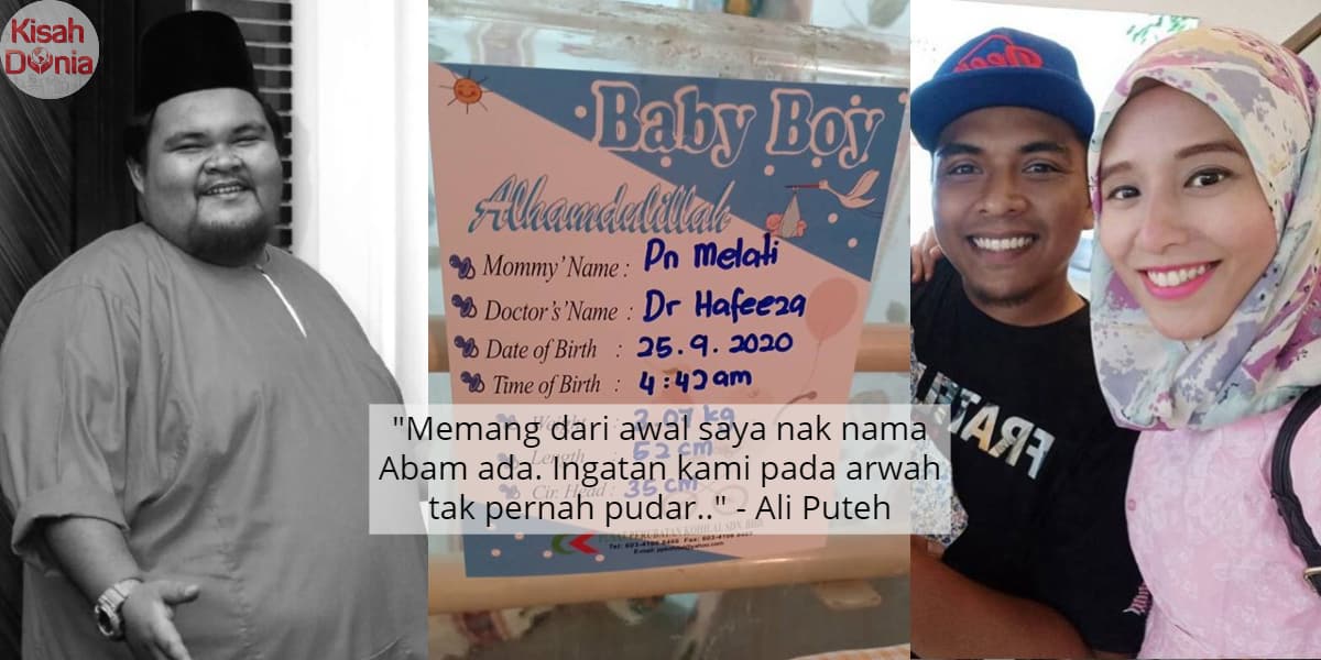 Hamil 6 Minggu Lepas Pemergian Abam, Isteri Ali Puteh Selamat Lahirkan ...