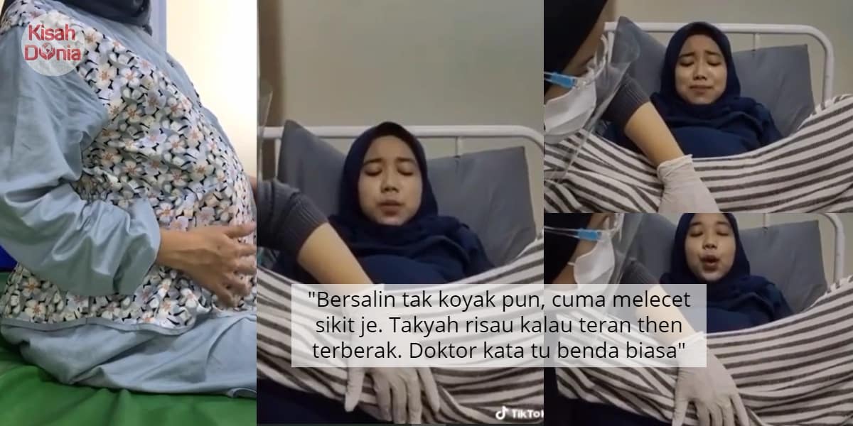 [VIDEO] Berat Baby Hampir 4KG, Wanita Ajar Teknik Bersalin Meneran Tanpa Koyak – Kisah Dunia