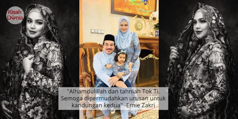 Tok Ti Umum Sedang Hamil 4 Bulan, Ramai Tak Sabar Tunggu Adik Aafiyah Lahir - Kisah Dunia
