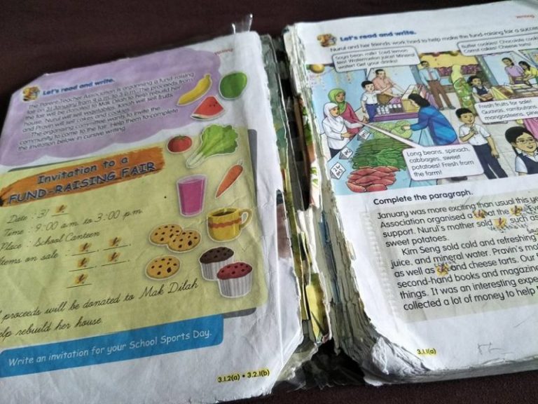 Buku Teks Koyak Rabak Sampai Tanggal Muka Depan-“Mana Tanggungjawab Ibu ...