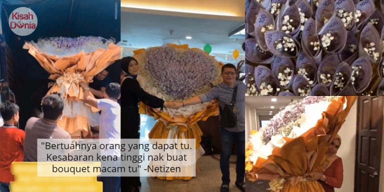 [VIDEO] Suami Suprise 'Bunga' Duit RM50K, Besar Sangat Sampai Angkut ...