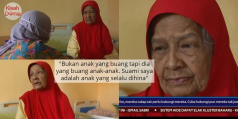 Ibu Berlinang Air Mata Dibuang 9 Anak, Tapi Menantu Dedah Cerita ...