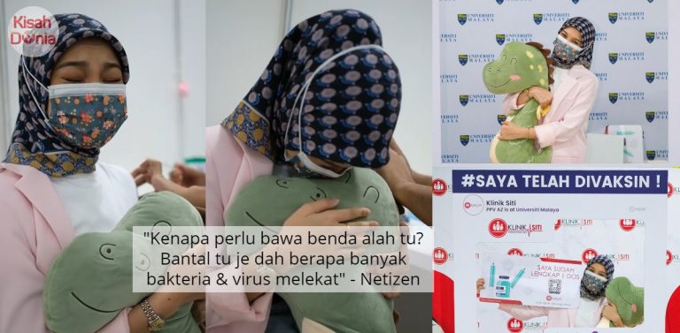 Takut Disuntik Vaksin, Nabila Razali Siap Usung Bantal 'Dinosaur' Buat ...