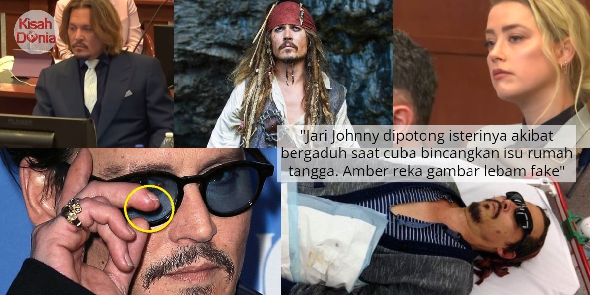 Johnny Depp Dikasari Sebulan Lepas Kahwin, Isteri Buat Muka ‘Toya’ Di ...