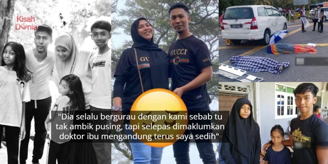 Suami Isteri 'Pergi' Dalam Nahas, Anak Terkejut Tahu Ibu Rupanya Tengah Hamil - Kisah Dunia