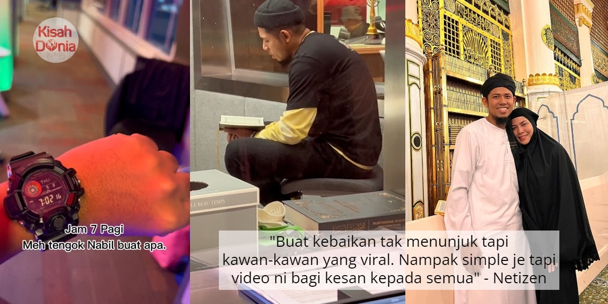 Sempat Ambil Masa Mengaji Dulu Dalam Konti, Issey Tabik Dengan Perjuangan Nabil – Kisah Dunia