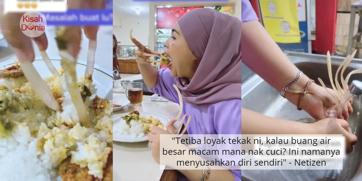 Makan Nasi Pakai Kuku Panjang Seperti ‘Langsuir’, Ramai Persoalkan Bersih Ke? – Kisah Dunia
