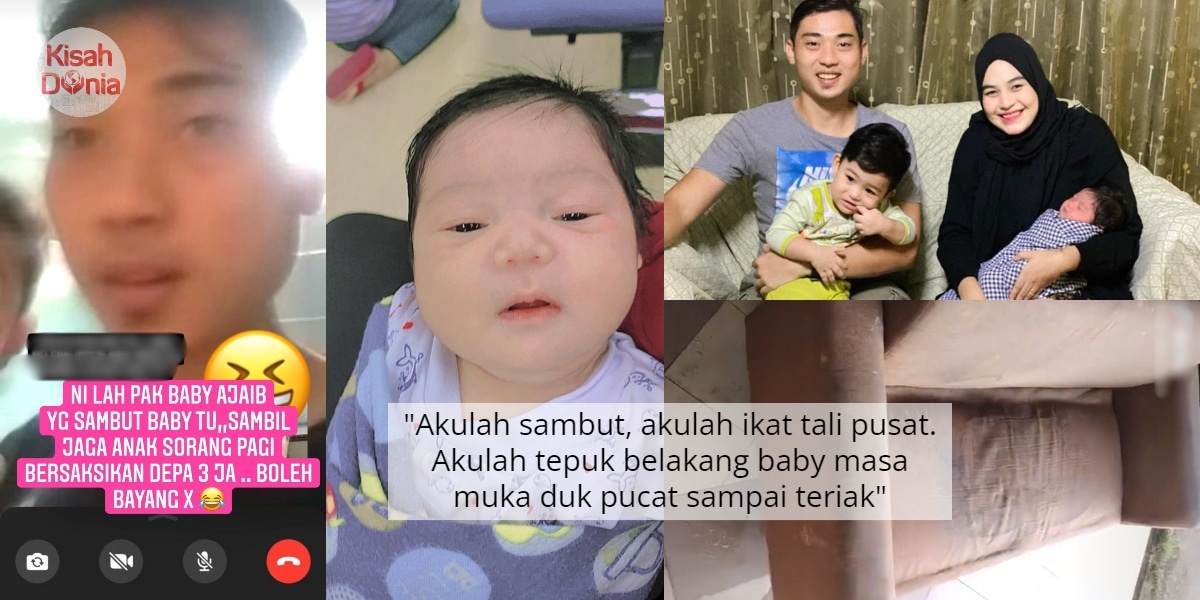 Kalut Bapa Jadi Bidan Terjun ‘Baby Ajaib’, Family Hairan Sampai VC Minta Bukti – Kisah Dunia