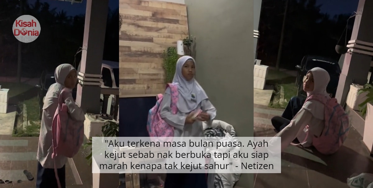 Terlajak Tidur Lewat Petang, Si Cilik Kelam Kabut Bersiap Menyangka ...