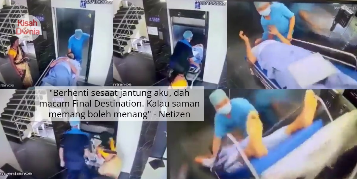 Belum Habis Tolak Patient Masuk, 2 Petugas Medik Panik Lif Tiba-Tiba Menurun – Kisah Dunia