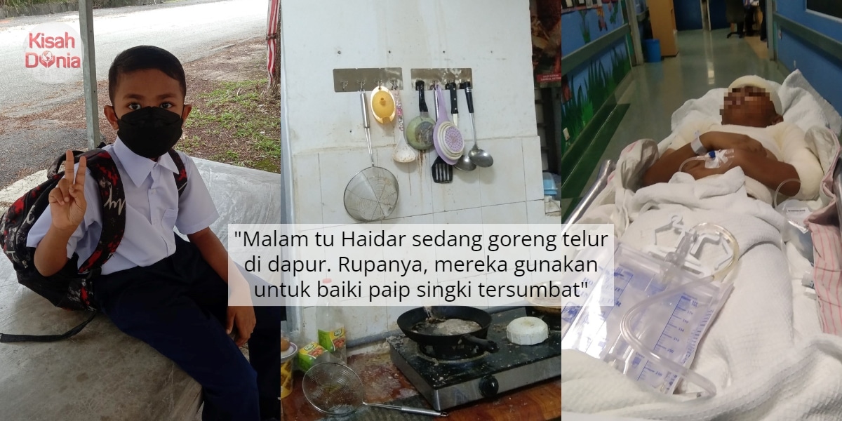 Anak Derita Terkena Asid ‘Jiran Atas’, Ibu Kesal Disuruh Tarik Laporan ...