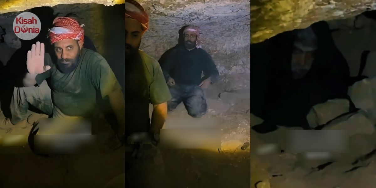 Peneroka Gua Dirasuk & Mata Terbeliak, Muncul Entiti Hitam Dengan Wajah ...