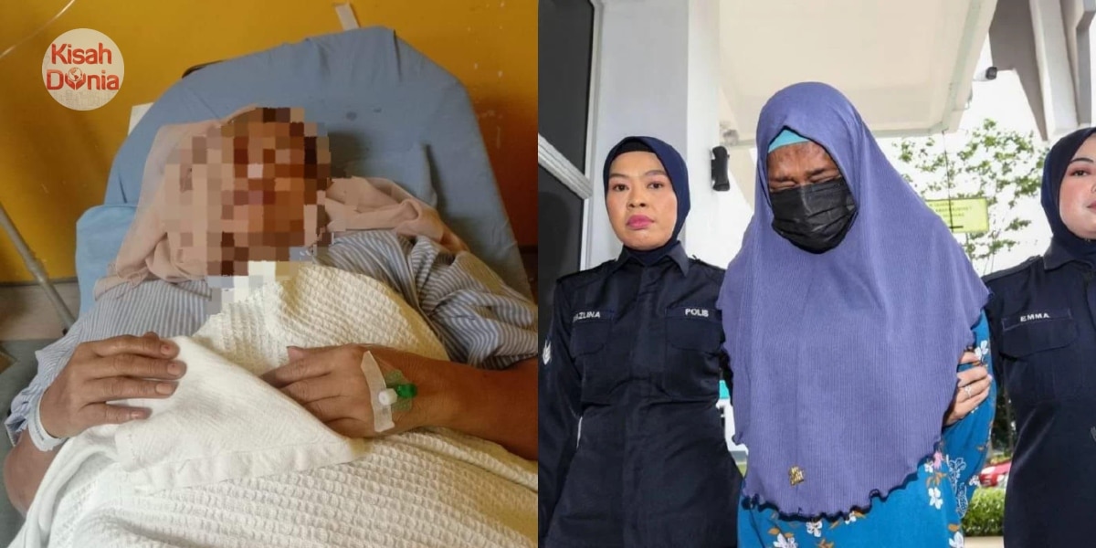 Acik Tua Suspek Jenayah Simbah Asid Berjalan Perlahan & Menangis Di ...