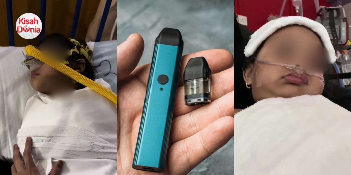 Isteri Letih Tegur Suami Hisap Vape Pods Dekat-Dekat, Akhirnya Anak ...