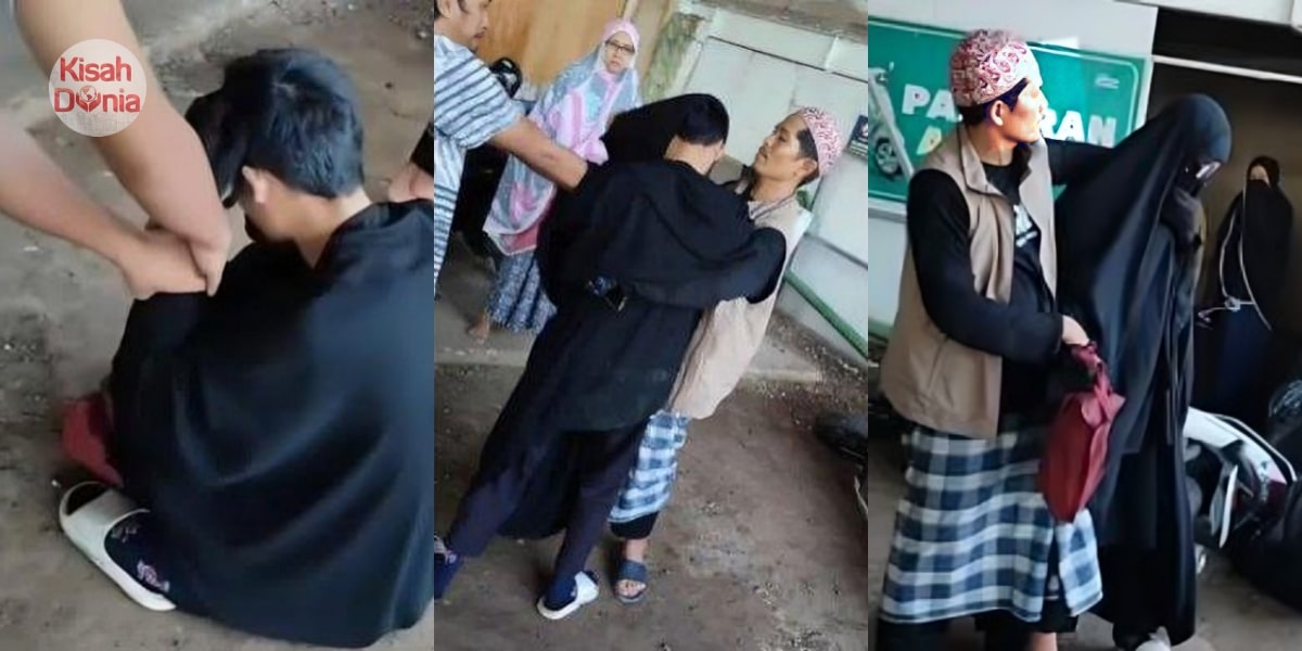 Teringin Lihat Muka Orang Berniqab, Guru Lelaki Menyamar Masuk Saf ... Teringin Lihat Muka Orang Berniqab, Guru Lelaki Menyamar Masuk Saf ...