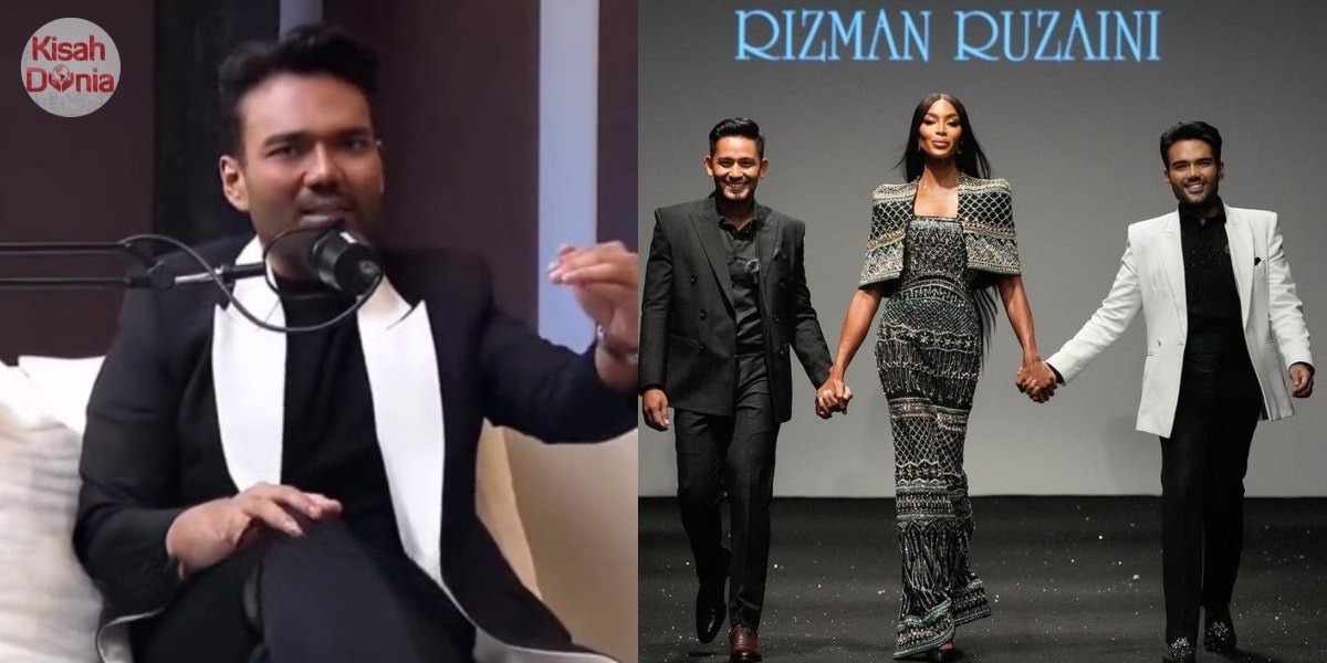 Mahu Model Naomi Campbell Peraga Baju, Rizman Ruzaini Sanggup Berhabis ...