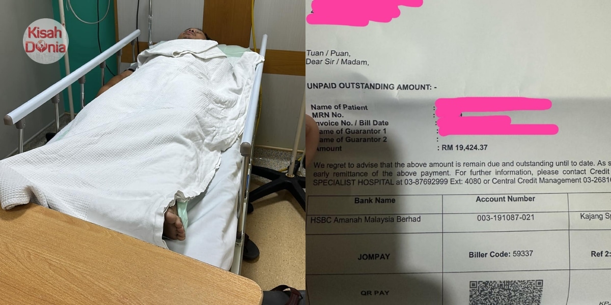GL Yang Diluluskan Ditarik Semula Pihak Insurans, Tanggung Kos Rawatan RM19.4K – Kisah Dunia